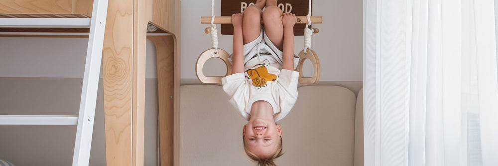 Hanging Gym AU | Kids Swing Set & Indoor Swing | myduckling