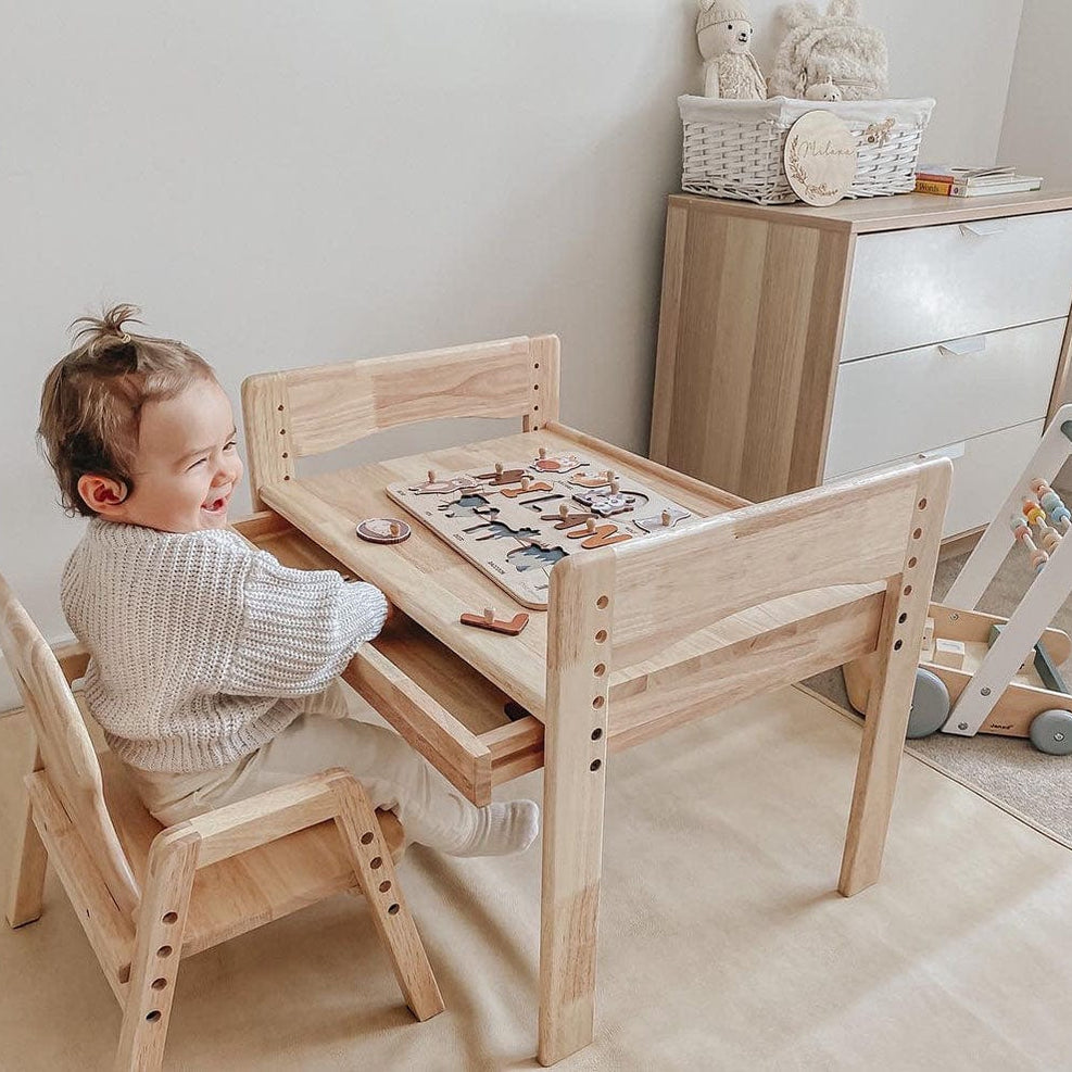 KAYA Primary Adjustable Table and Chair Set - My Duckling