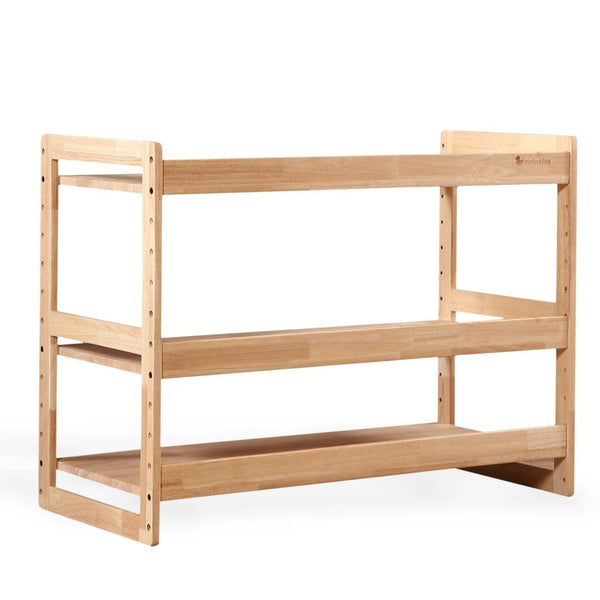 NALA Adjustable Solid Wood 3 Layer Storage Shelf - My Duckling