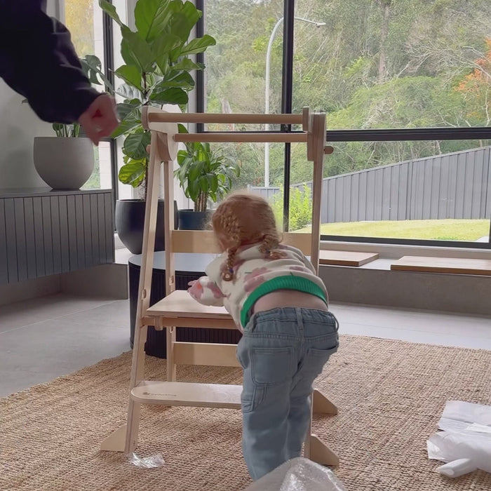 MILA Deluxe Folding Adjustable Learning Tower